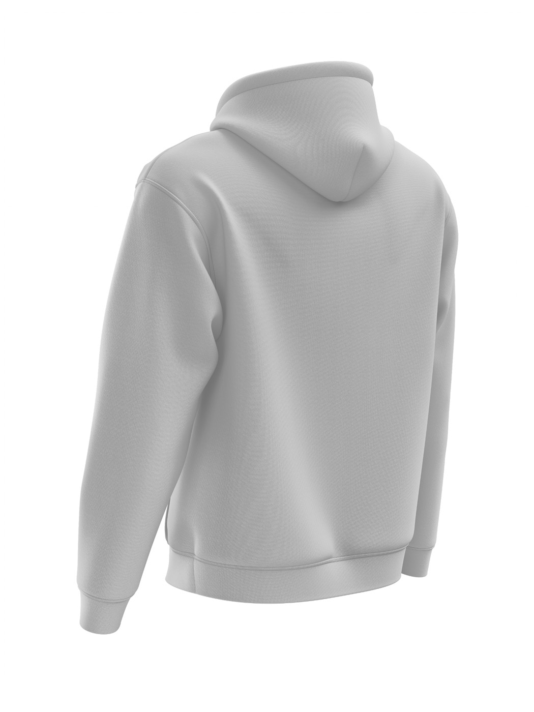 PARRAMATTA FC – LIGHT GREY KANGAROO HOODIE (PREMIUM) – JOGA Futebol Apparel