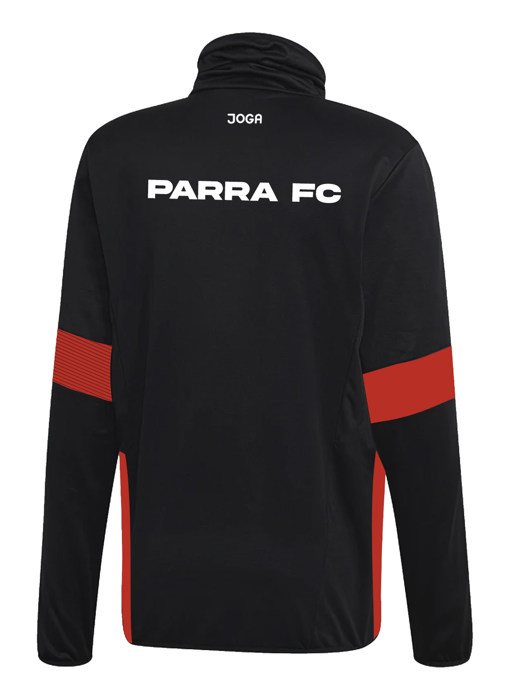 PARRAMATTA FC – Long Sleeve Training Jumper with Snood – HIGH-TOP ...